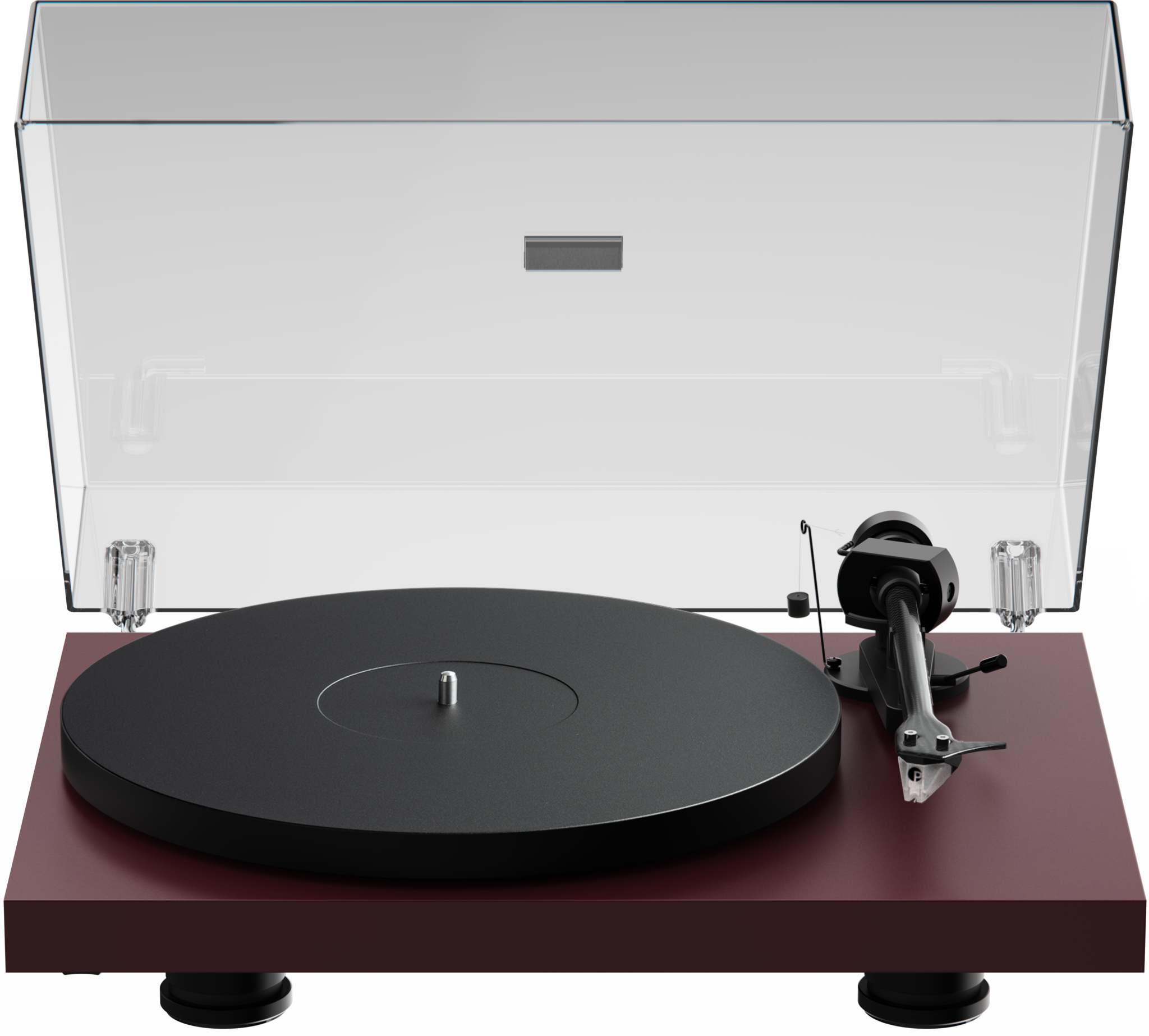 Pro-Ject Debut EVO 2 Turntable (Pick lt MM Cartridge) in Satin Wine Red ...